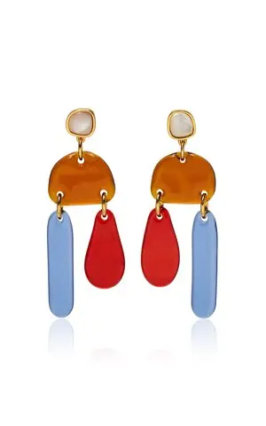 LIZZIE FORTUNATO Sun And Sea Earrings - Multi