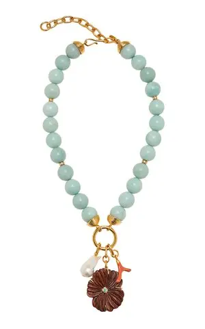 LIZZIE FORTUNATO Desert Bloom Amazonite Necklace - Multi