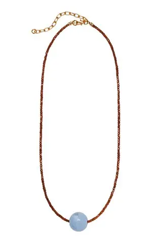 LIZZIE FORTUNATO Callisto Necklace In Cerulean
