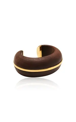 LIZZIE FORTUNATO Halo Cuff In Acacia Wood