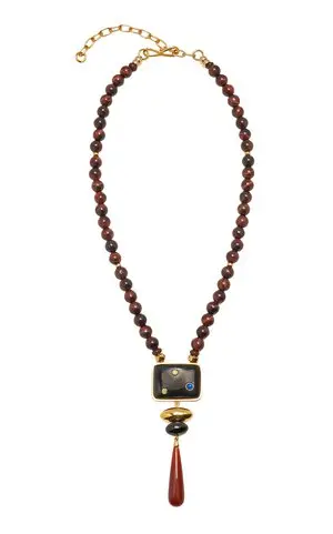 LIZZIE FORTUNATO Constellation Pendant Necklace