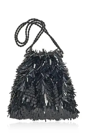 LIZZIE FORTUNATO Gala Bag In Electric - Black