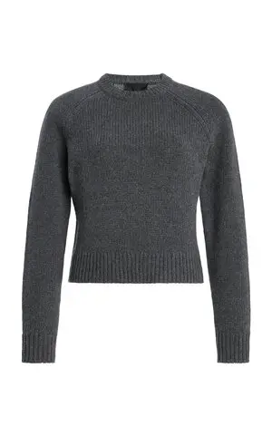 NILI LOTAN Laurel Cashmere-wool Sweater - Dark Grey