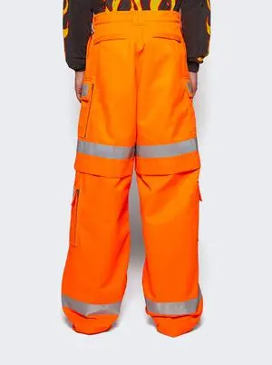 Vetements Workwear Pants - Orange