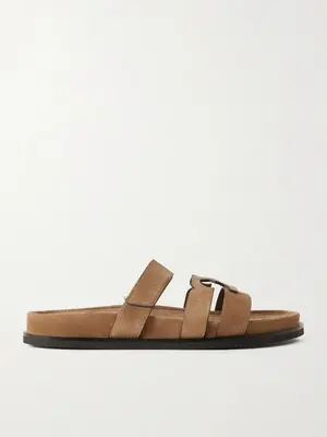 TORY BURCH Ines Sport Suede Slides