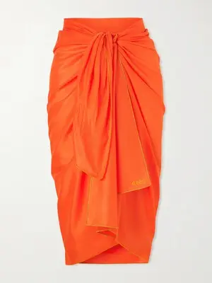 ERES Cabine Cotton-voile Pareo - Orange