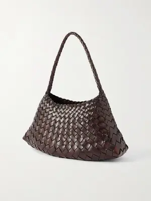 Dragon Diffusion Rosanna Woven Leather Tote