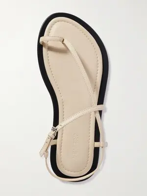 A.emery Reef Leather Sandals - Neutrals