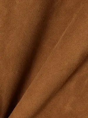 Tory Burch Paneled Wide-leg Suede Pants