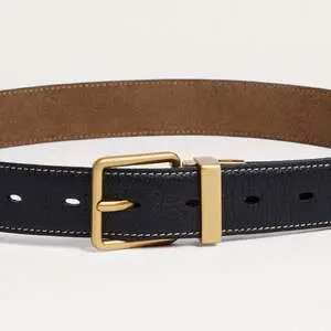 ME+EM Reversible Belt - Black/tan