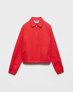 Prada Gabardine Blouson Jacket