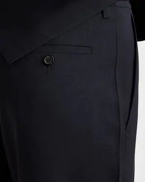 Prada Wool Trousers - Navy