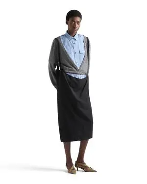 Prada Cashmere Cardigan - Grey