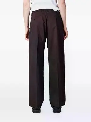 Nn07 Kay Pleated Trousers - Brown
