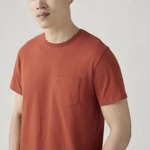 LEVI'S Classic Pocket T-shirt - Red Paint