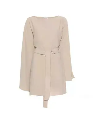 P.a.r.o.s.h Belted Mini Dress
