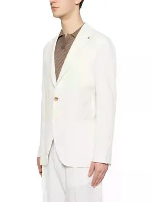 LATORRE Textured Tailored Blazer - Neutrals