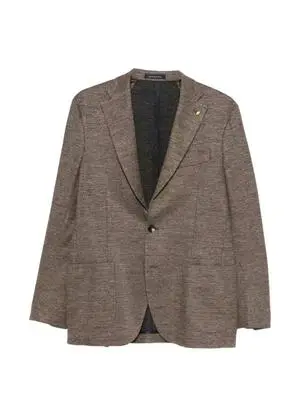 LATORRE Patch-pocket Blazer - Brown