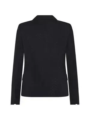 BETTY BARCLAY Embellished Single-button Blazer