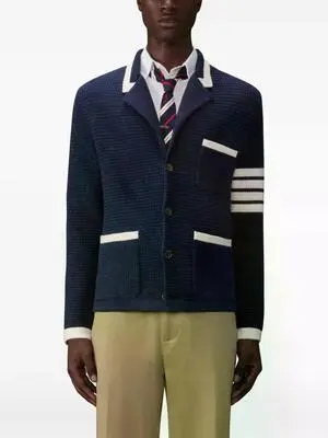 Thom Browne Signature Striped Cardigan Jacket