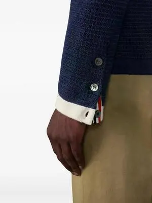 Thom Browne Signature Striped Cardigan Jacket