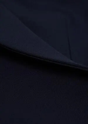 Veronica Beard Ciel Crepe Vest - Navy