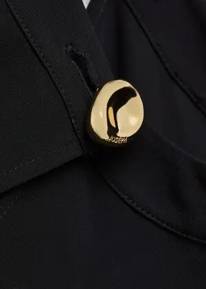 JOSEPH Fabiola Keyhole Jersey Blouse