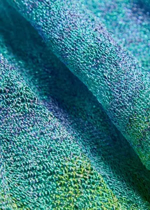 Missoni Patterned Metallic-knit Dress