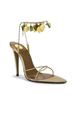 Saint Laurent Mon Cheri Chain Sandal