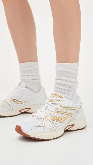 Saucony Ride Millennium Sneakers - White/bronze