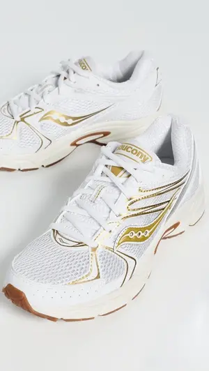 Saucony Ride Millennium Sneakers - White/bronze