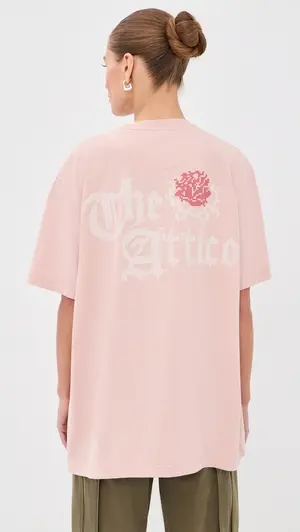 Attico Logo T-shirt - Rose