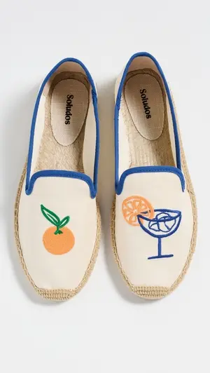 Soludos The Embroidered Smoking Espadrilles
