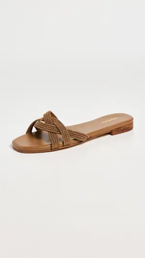 Kaanas Ayanna Rope Sandals - Coffee