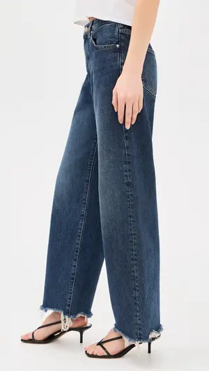 FRAME The Bow Wide Leg Jeans