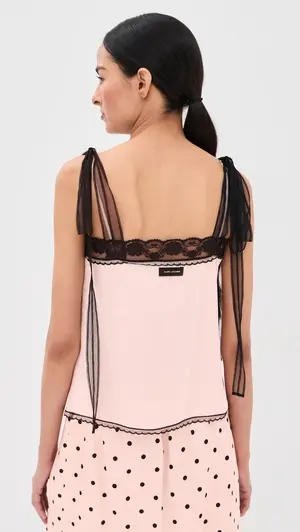 Marc Jacobs Ribbon Strap Top