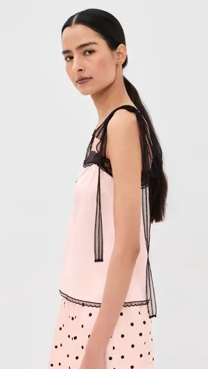 Marc Jacobs Ribbon Strap Top