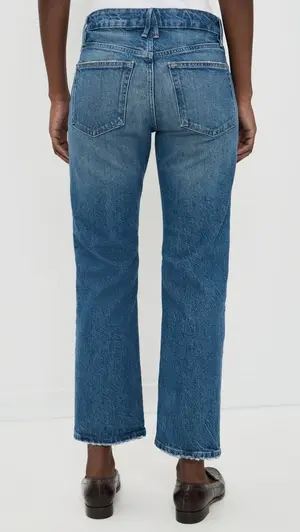Good American Vintage Straight Ankle Jeans