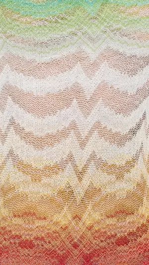 Missoni Cowl Neck Long Cover Up Dress