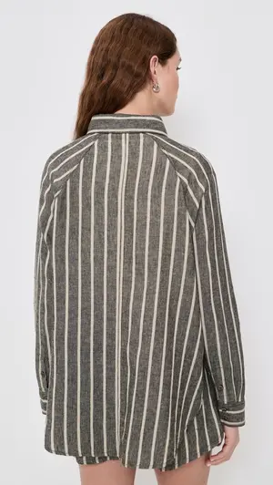 Z Supply Striped Button-down Shirt