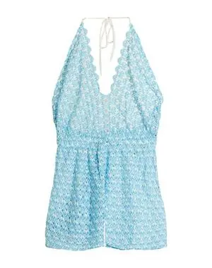 Missoni Playsuit Size Viscose, Metallic Fiber - Blue