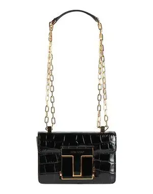 TOM FORD Shoulder Bag Calfskin - Black