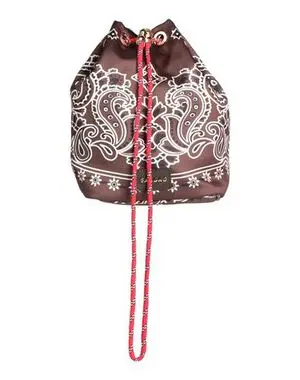 Sandro Paisley Print Bucket Bag - Brown