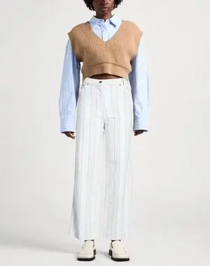 Sandro Striped Canvas Pants