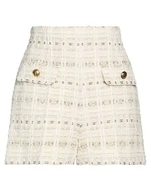 Sandro Tweed High-waisted Shorts