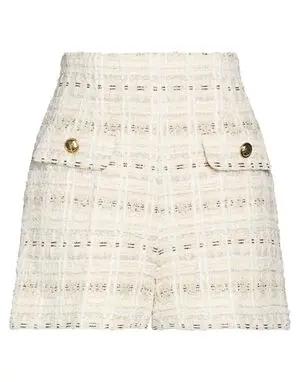 Sandro Tweed High-waisted Shorts
