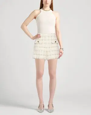 Sandro Tweed High-waisted Shorts