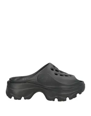 Adidas By Stella McCartney Rubber Slide Sandals - Black