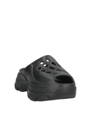 Adidas By Stella McCartney Rubber Slide Sandals - Black
