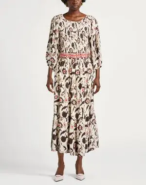 Ba&sh Multicolor Viscose Midi Dress